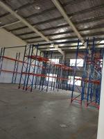 China 2700mm 1100mm Warehouse Shelving And Racking Cold Rolled 2 Shelf Pallet Rack for sale