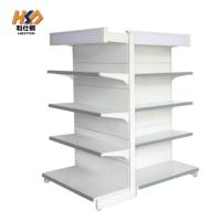 China Double Side Supermarket Shelf Rack 75kg Gondola 240CM Adjustable Metal Storage Shelves for sale