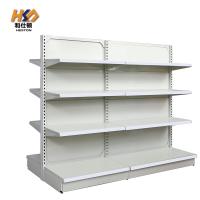 China Double Side Supermarket Shelf Rack 75kg Gondola 240CM Adjustable Metal Storage Shelves for sale