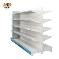 China 1.65M 1200mm Supermarket Shelf Rack Metal Frame Storage Shelves Snack Display 75kg for sale