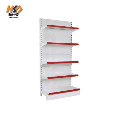China 1.65M 1200mm Supermarket Shelf Rack Metal Frame Storage Shelves Snack Display 75kg for sale