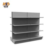 China 1350mm 80kg Adjustable Sheet Metal Storage Black Metal Rack Shelf System 1.5mm Panel for sale