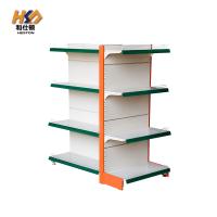 China Supermarket Store Shelf Convenience Store Gondola Rack Display Steel Groceries Shelves for sale