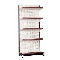 China 1.8M Pharmacy Display Supermarket Shelf Rack Q235 900mm Medium Duty Storage for sale