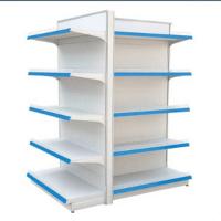 China 1.8M Pharmacy Display Supermarket Shelf Rack Q235 900mm Medium Duty Storage for sale