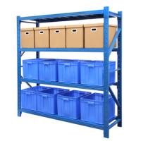 China 400kg Industrial Warehouse Shelf Rack Movable Metal Shelving And Storage 2M for sale
