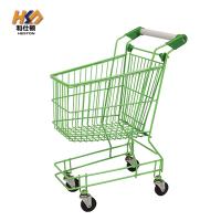 China 65l 930mm Modern Shopping Trolley Cart On Wheels Store Equipment for sale