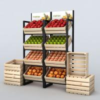 China 1400mm Vegetable Fruit Display for sale