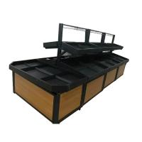 China 2400 X 800mm Vegetable Fruit Display Rack For Shop Store Equipment for sale