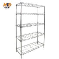 China 0.9M 500KGS Storage Wire Shelves Heavy Duty Metal Shelving Unit 24 Wide Odm for sale