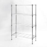 China Office Modern 6 Tier Chrome Wire Shelving Metal Steel for sale