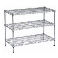 China 35 Inch 150kgs 1600mm 6 Shelf Storage Wire Shelves Shelf Metal Shelving for sale