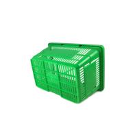 China 30L 520mm 355mm Handheld Shopping Baskets For Grocery Store With Black Handles for sale