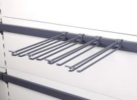 China 400mm  8mm Supermarket Rack Accessories Metal Hook Hanger for sale