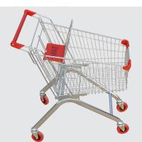 China 240L Grocery Utility Cart For Apartment With Wheels Q235 Steel for sale