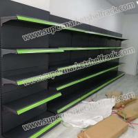 China Metal Equipment Gondola Supermarket Steel Shelf Q235 for sale