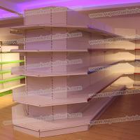 China Wholesale Grocery Convenience Retail Shop Metal Supermarket Shelf for sale