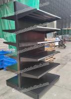 China Metal Equipment Gondola Supermarket Steel Shelf Q235 for sale