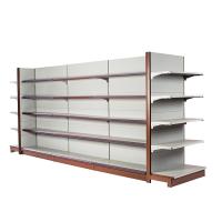 China Grocery Store Display Shelves For General Store Supermarket Shelf Gondola Shelving for sale