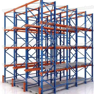 China 5000kg 800mm Commercial Warehouse Storage Shelving Systems Heavy Duty for sale