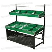 China 1200mm 400mm 50kgs Vegetable Fruit Display And Veg Display Stands for sale