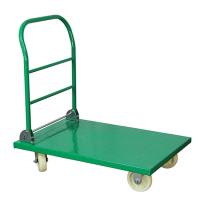China Warehouse Pulling And Handling Logistics Silent Trolley with Big Wheel for sale