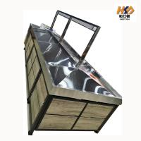 China Gondola Fruit Vegetable Display Shelves For Supermarket for sale