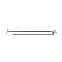 China Mental Supermarket Shelves Display Hook Double Line Beam for sale