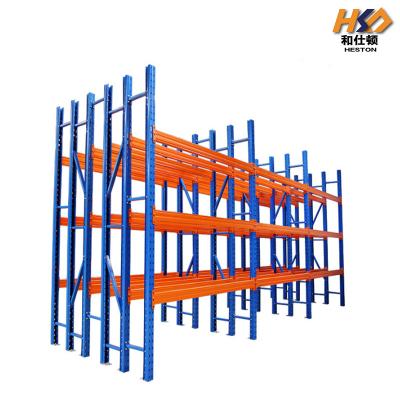 China Warehouse Storage Pallet Racking Shelf Metal Heavy Duty 2000KG 4000MM for sale