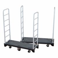 China 1250mm 250kg Logistic Trolley U Boat Heavy Duty Q235 Foldable Platform Hand Truck Trolley for sale