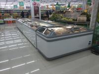 China Minus 18 Combined Island Chest Freezer Ice Cream Display 2115MM ISO9001 for sale