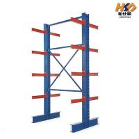 China 500kg 2mm 2M Industrial Pallet Racking Shelf Cantilever Shelving Double Side Heavy Duty for sale