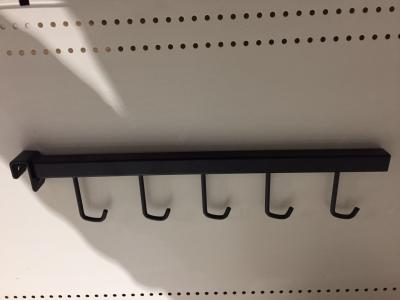 China Supermarket Shelf Hook Beam Shelf Hook Display Metal Single Line for sale