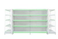 China Grocery Store Supermarket Gondola Shelving Q235 Steel for sale