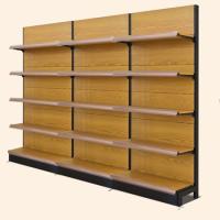 China 500mm 1.8M Grocery Storage Racks 80kg With Slatwall Backings Anchen Type for sale