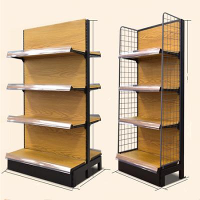 China 500mm 1.8M Grocery Storage Racks 80kg With Slatwall Backings Anchen Type for sale