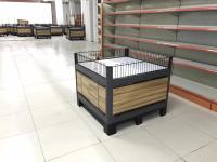 China 1130MM 700MM Convenience Store Supermarket Checkout Counter Reception Desk With Counter for sale