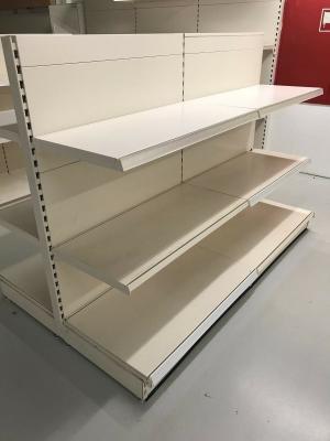 China Q235 Steel 570MM Metal Medium Duty Racking System For Warehouse Storage Wall Shelving for sale