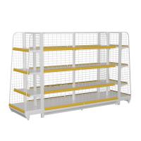 China Adjustable Modern Supermarket Shelf Rack 80kg/ Layer for sale