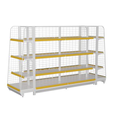 China Adjustable Modern Supermarket Shelf Rack 80kg/ Layer for sale