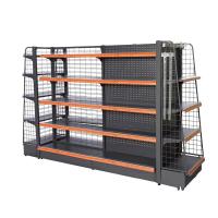 China Adjustable Modern Supermarket Shelf Rack 80kg/ Layer for sale