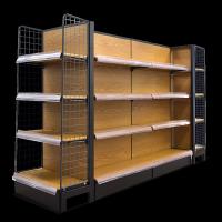 China 500mm 1.8M Grocery Storage Racks 80kg With Slatwall Backings Anchen Type for sale