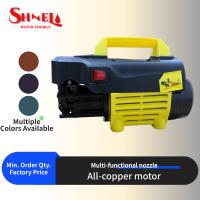 China Water Energy Portable Electric High Pressure Car Wash Machine New Pump Motor Plastic Car Washing Machinery Cold Water Washer for sale