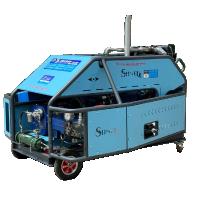 China Water Energy LS Series 2000Bar Ultra High Pressure Washer Diesel High Pressure Washer High Pressure Cleaner for sale