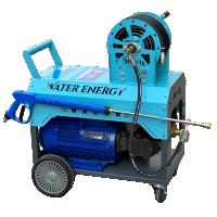 China Water Energy STAD Series 200Bar 30LPM 11KW Explosion-proof Motor Electric Drain Pipe Cleaning Machine Sewer Jet Machine for sale