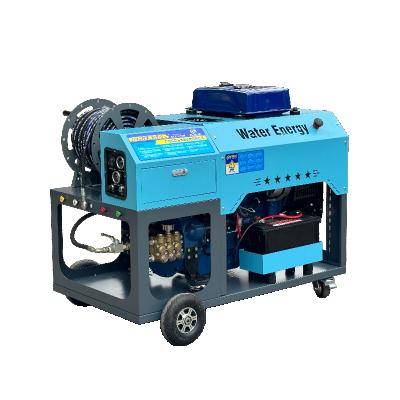 China Water Energy TSL Series 130Bar -250Bar/30-70LPM Diesel Sewer Jet High Pressure Washer Sewer Jet Machine Sewer Cleaning Machine for sale