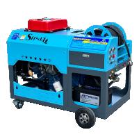 China Water Energy LX Series 180Bar -600Bar/30-150LPM Diesel Sewer Jet High Pressure Washer Sewer Jet Machine Pipe Dredging Machine for sale