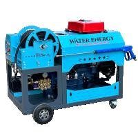 China Water Energy LX Series 180Bar -600Bar/30-150LPM Diesel Sewer Jet High Pressure Washer Sewer Jet Machine Pipe Dredging Machine for sale
