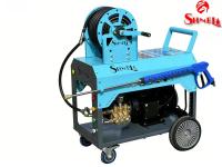 China New 4KW Electric 20L/min Cold Water Cleaning High Pressure Sewer Jetter 30m Hose Complete Nozzle Kit Commercial Pipeline for sale
