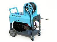 China New 4KW Electric 20L/min Cold Water Cleaning High Pressure Sewer Jetter 30m Hose Complete Nozzle Kit Commercial Pipeline for sale